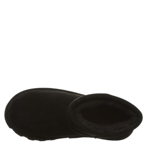 Bearpaw Alyssa Kid's/Youth Leather Boots - 2130y Black - 4 M Us Big Kid Medium
