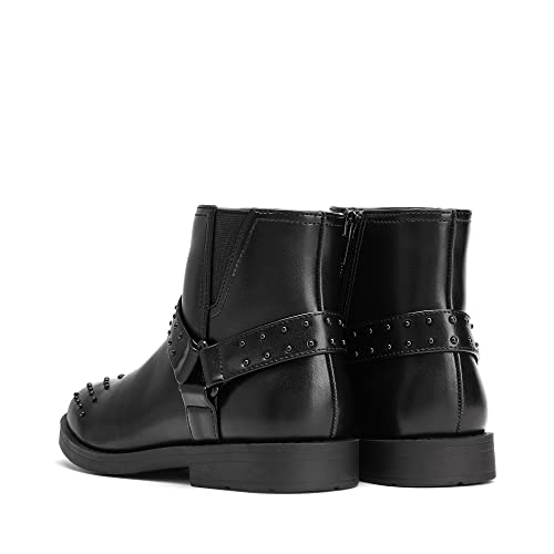 DREAM PAIRS Unisex-Child Sdbo223k, Black, 5 Big Kid