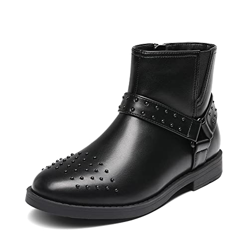 DREAM PAIRS Unisex-Child Sdbo223k, Black, 5 Big Kid