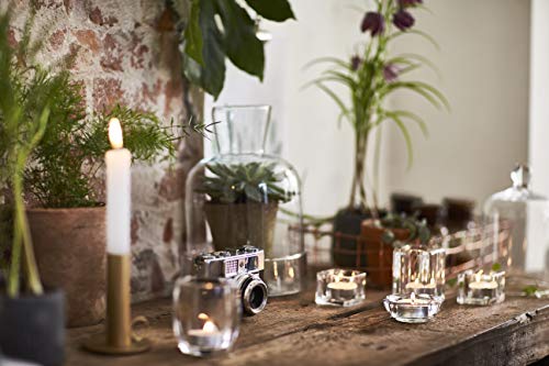 L'ner Tea Light Candles – Set of 100 Unscented Candles – Burns Aprx. 3.5 Hour – Party Candles – Tea Light Ambience Candles – Restaurant Decorations