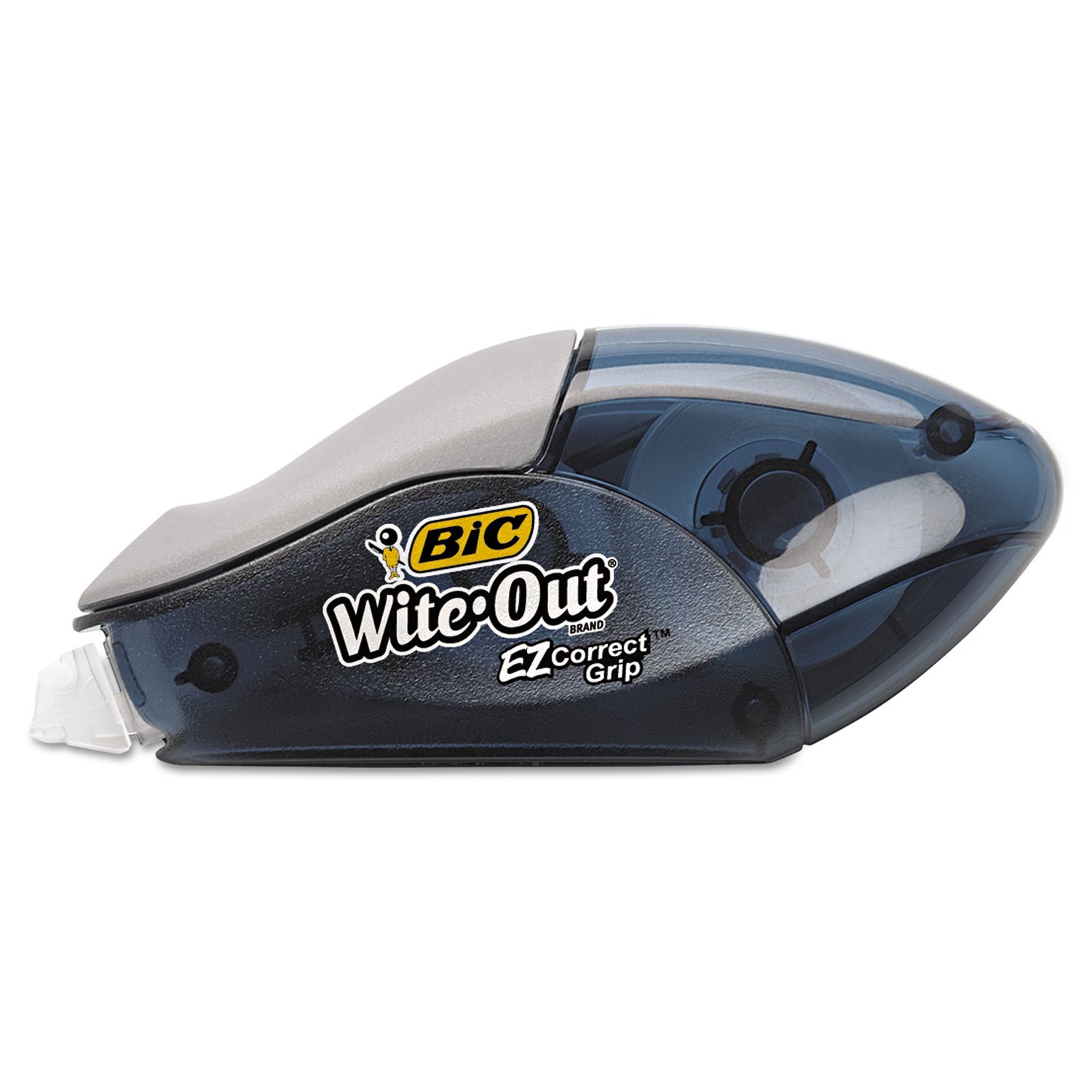 BIC Wite-Out Brand EZ Correct Grip Correction Tape, 19.8 Feet, 2-Count Pack of white Correction Tape, Fast, Clean and Easy to Use Tear-Resistant Tape Office or School Supplies
