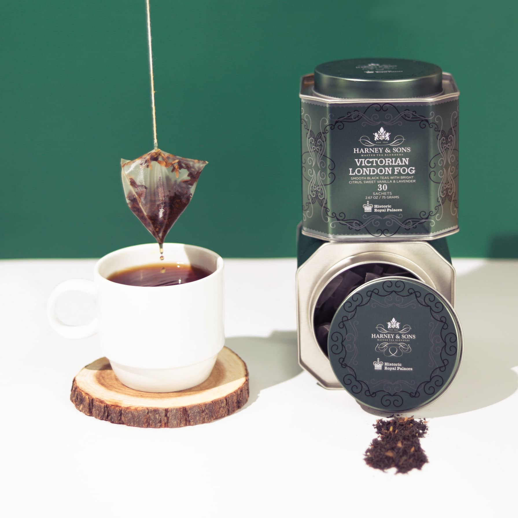 Harney & Sons Victorian London Fog Tea | 30 Sachets, Historic Royal Palaces Collection