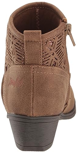 Blowfish Malibu Kids Girls Siela-k Fashion Boot, Brown Dazzle Glitter, 5 Big Kid