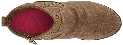 Blowfish Malibu Kids Girls Siela-k Fashion Boot, Brown Dazzle Glitter, 5 Big Kid