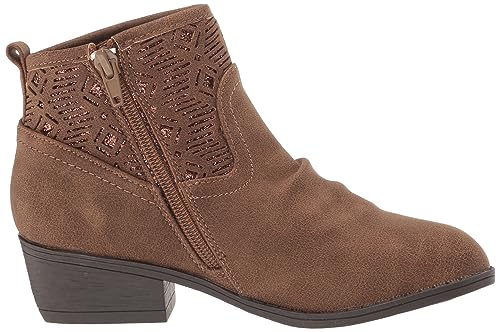 Blowfish Malibu Kids Girls Siela-k Fashion Boot, Brown Dazzle Glitter, 5 Big Kid