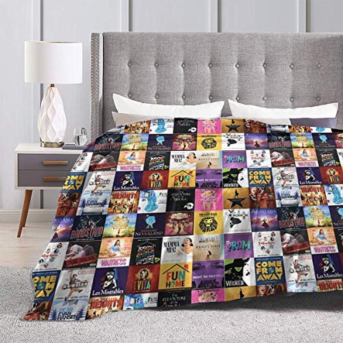 Baulerd Broadway's Must Sees Ultra-Soft Micro Fleece Blanket 50"" x40