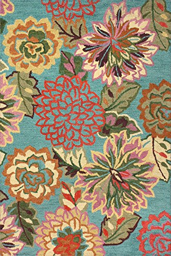 nuLOOM Isabella Hand Tufted Wool Area Rug, 5' x 7' 6", Multi