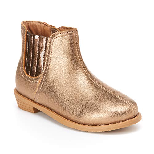Simple Joys by Carter's Baby Girls' Ella Bootie Chelsea Boot, Tan, 11 M US Little Kid