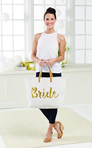 Mud Pie womens Bride Gold Sequin Tote, Gold Sequin, One Size US