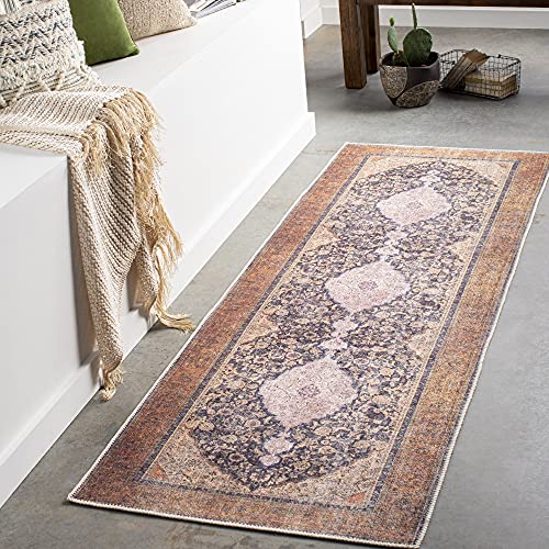 Artistic Weavers Bonita Vintage Oriental Area Rug, 2'7" x 7'10", Clay