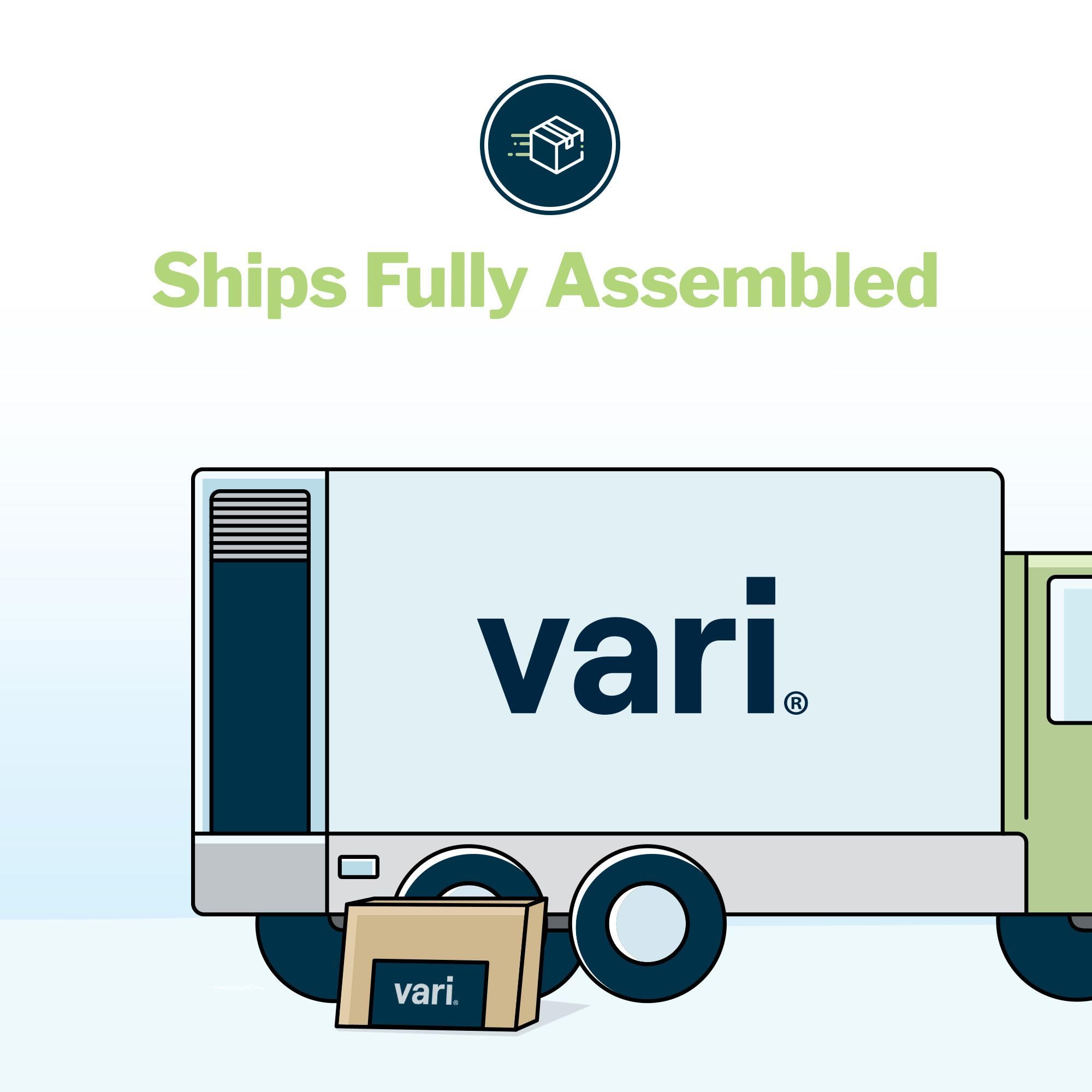 Vari - VariDesk Pro Plus 36 - Dual Monitor Standing Desk Converter - Adjustable Desk Riser with 11 Height Settings - Stand Up Home Office Workstation - Rising Desk with Spring Loaded Lift (Black)
