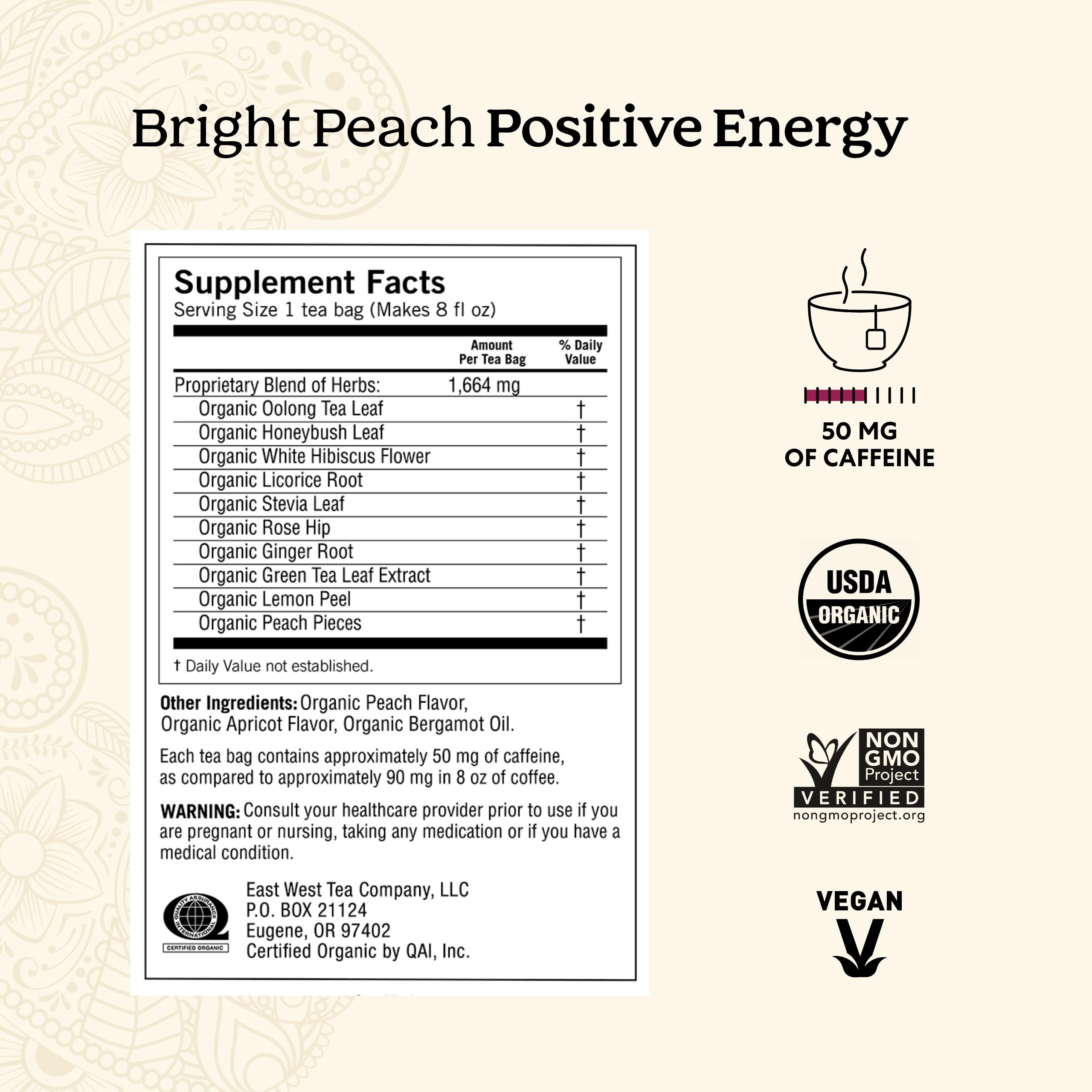 Yogi Tea - Energy Tea Variety Pack Sampler (3 Pack) - Sweet Tangerine Positive Energy, Raspberry Passion Perfect Energy, and Vanilla Spice Perfect Energy - Contains Caffeine - 48 Tea Bags