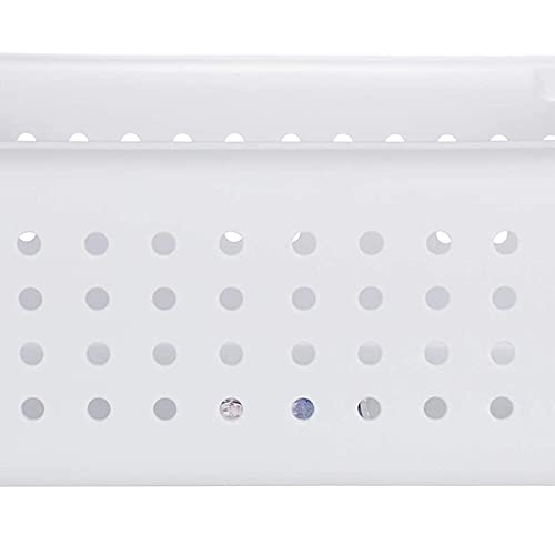 Sterilite Medium Ultra Basket Plastic Storage Bin Organizer - White (Pack of 12)