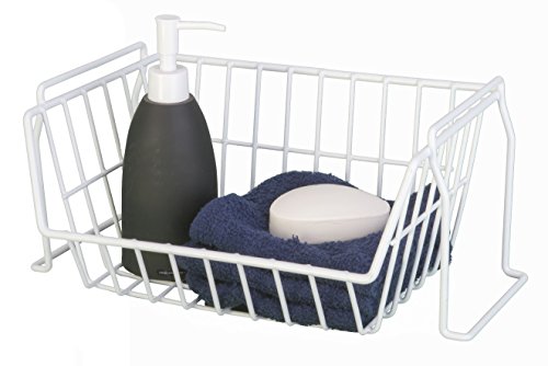 Grayline 40630, Small Stack Basket, White