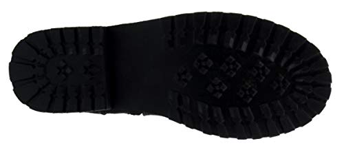 NAUTICA Girls Youth Warm Cold Weather Fashion Boots With Sherpa Fur Upper-Cosima Black-Size-3