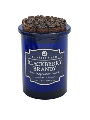Northern Lights Candles Spirit Jar Candle, 5 oz, BlackBerry Brandy