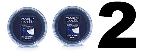 Yankee Candle 2 Units of Midsummer's Night Scenterpiece Easy Meltcup Wax Melt Cup (NET WT 2.2 OZ | 61g Each)