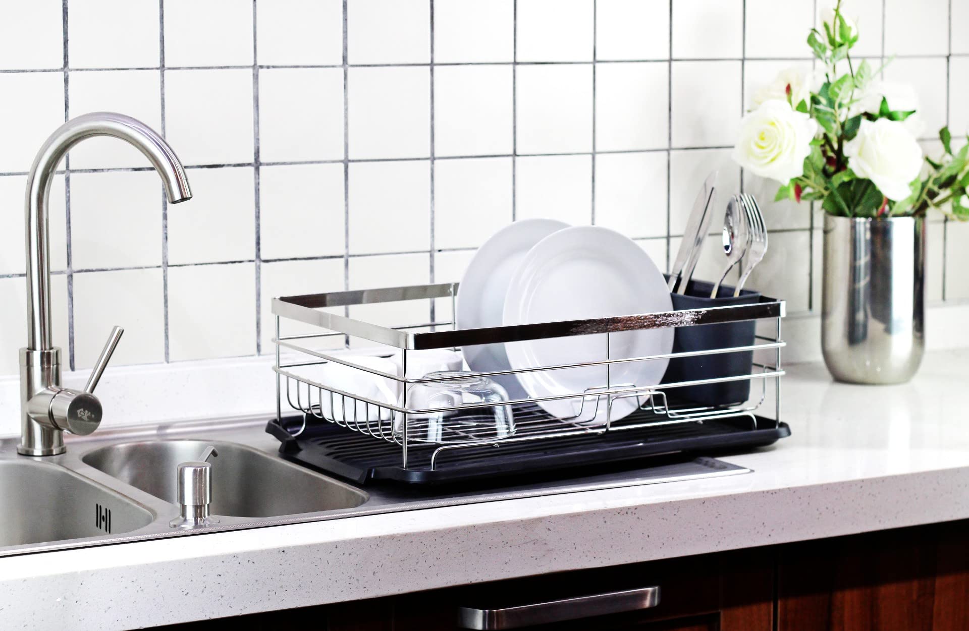 Neat-O by Hopeful Universal Dish Drain Board (Black)