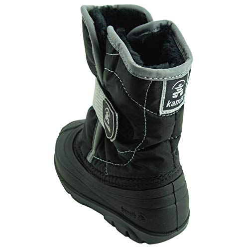 Kamik Unisex Baby SNOWBUG3 Snow Boot, Black, 10 Medium US Toddler