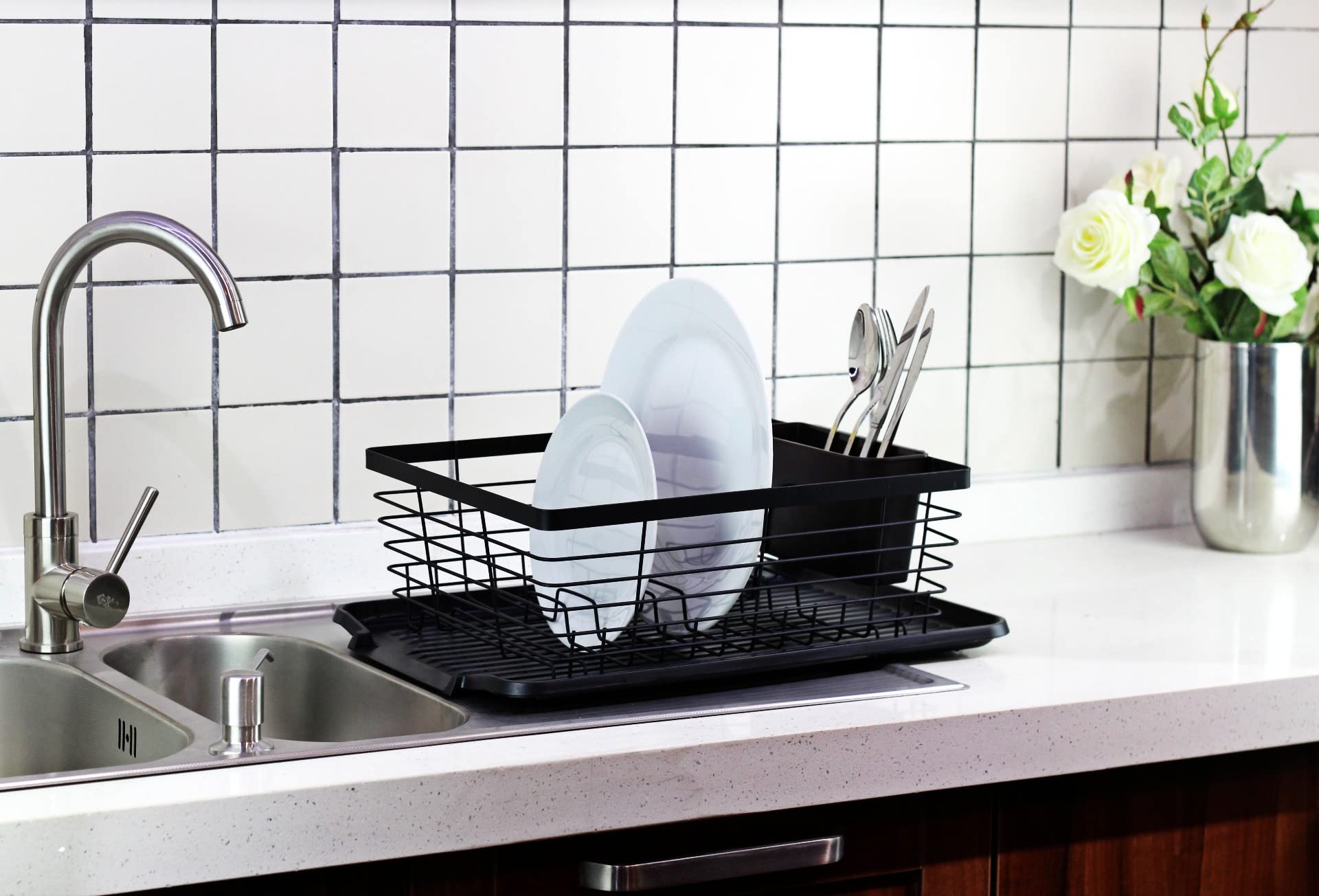 Neat-O by Hopeful Universal Dish Drain Board (Black)