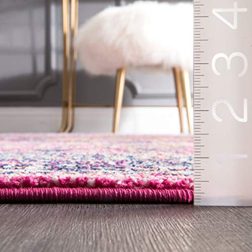 NuLOOM Verona Vintage Persian Area Rug, 4' x 6', Pink