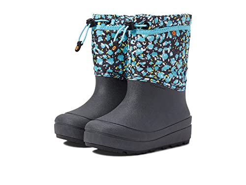 BOGS Snow Shell Boot-Animal (Toddler/Little Kid/Big Kid) Dark Gray Multi 5 Big Kid M