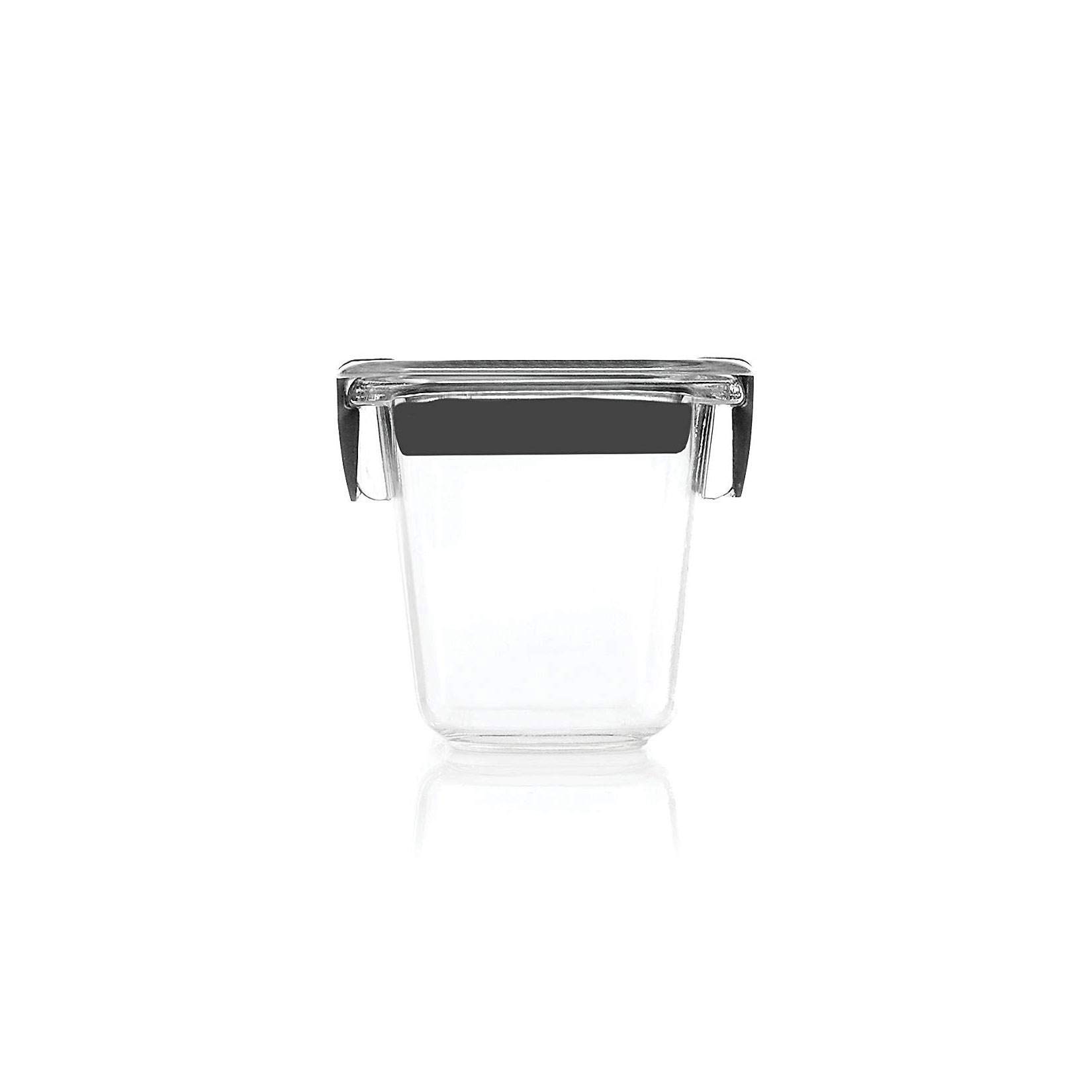 Rubbermaid Brilliance Food Storage Container, Mini, 0.5 Cup, Clear, 2 Pack