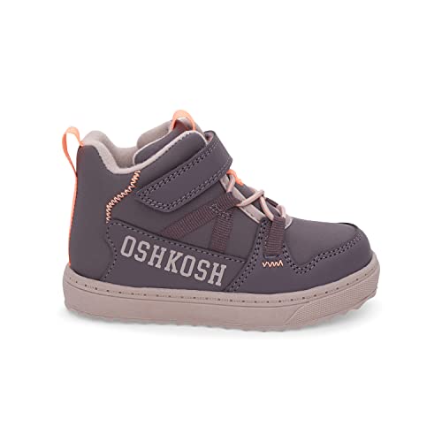 OshKosh B'Gosh Girls Camino Fashion Boot, Mauve, 7 Toddler