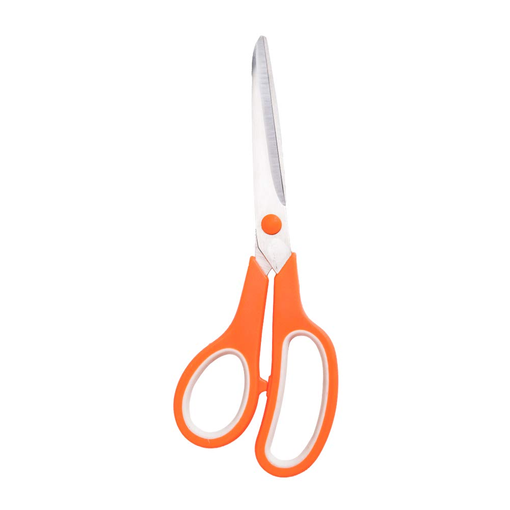 Multipurpose Scissors ,Stainless Steel Comfort Grip Handles,Sturdy Sharp Scissors for Office Home School Sewing Fabric Craft Supplies,Pack of 5,Right/Left Handed