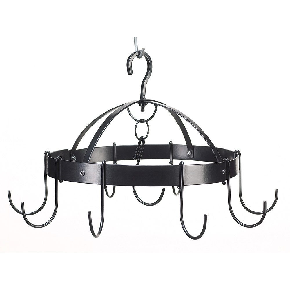 Gifts & Decor 57070366 Small Hanging COOKWARE Holder, Black