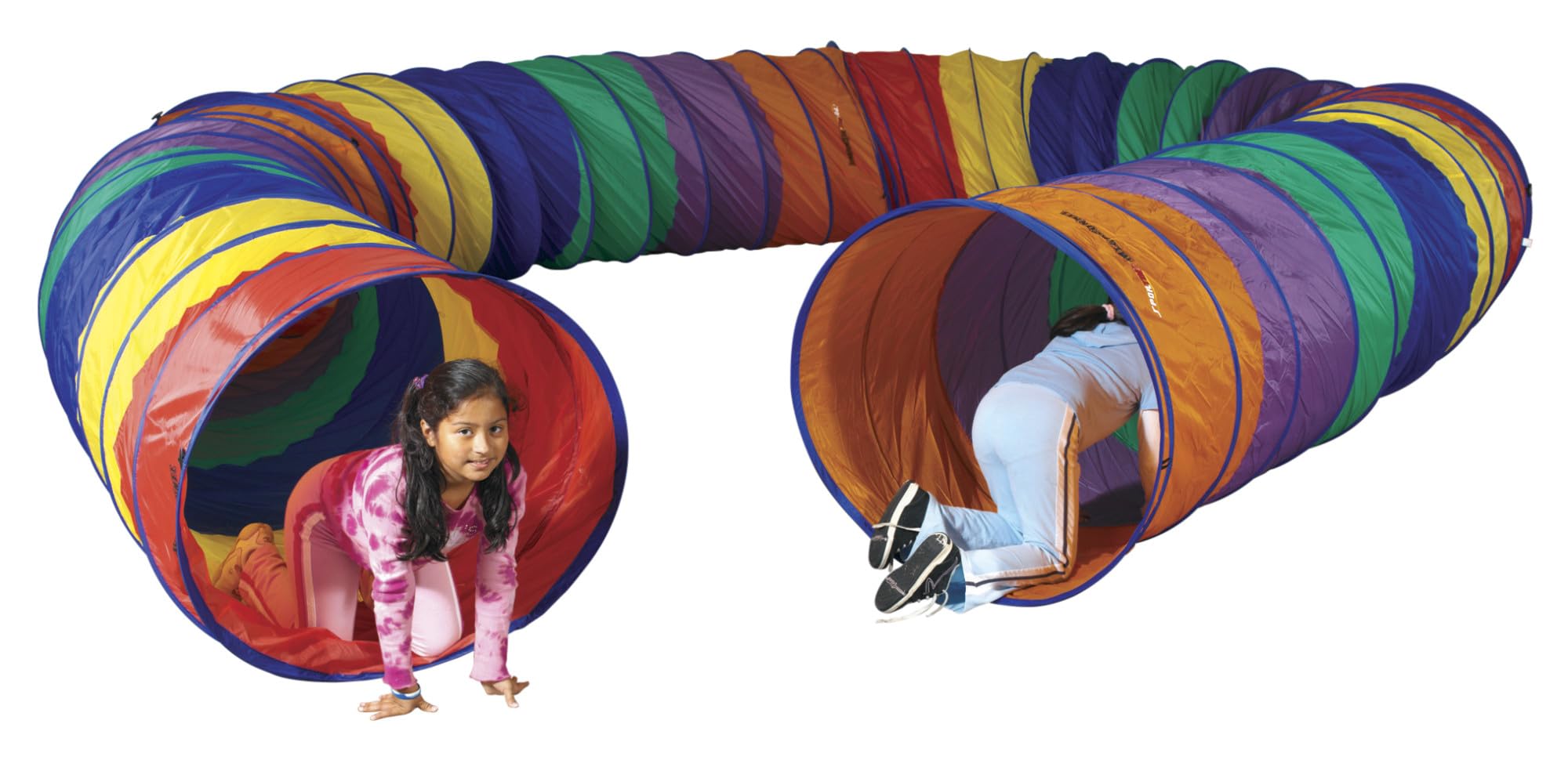 Sportime Connectable Ripstop Nylon MegaTunnel - 3 x 12 feet - Multiple Colors