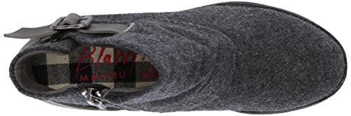 Blowfish Kids Girl's Sill-K (Little Kid/Big Kid) Grey Two-Tone Flannel 5 Big Kid