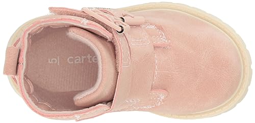Carter's Kids Clary Boot, Pink, 5 US Unisex Toddler