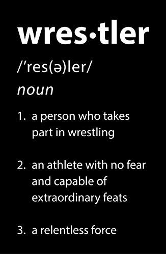 Damdekoli Motivational Wrestling Posters - 11x17 Inches, Set of 4