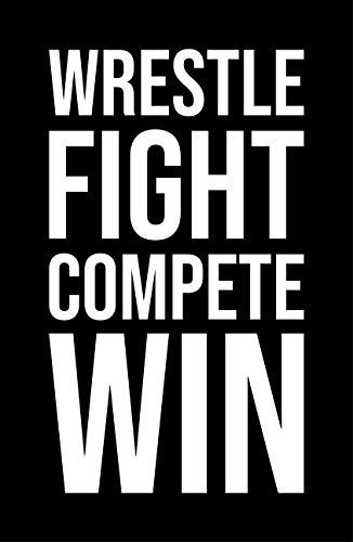 Damdekoli Motivational Wrestling Posters - 11x17 Inches, Set of 4