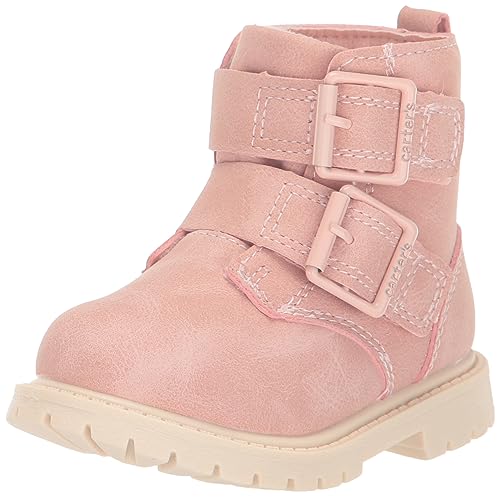 Carter's Kids Clary Boot, Pink, 5 US Unisex Toddler