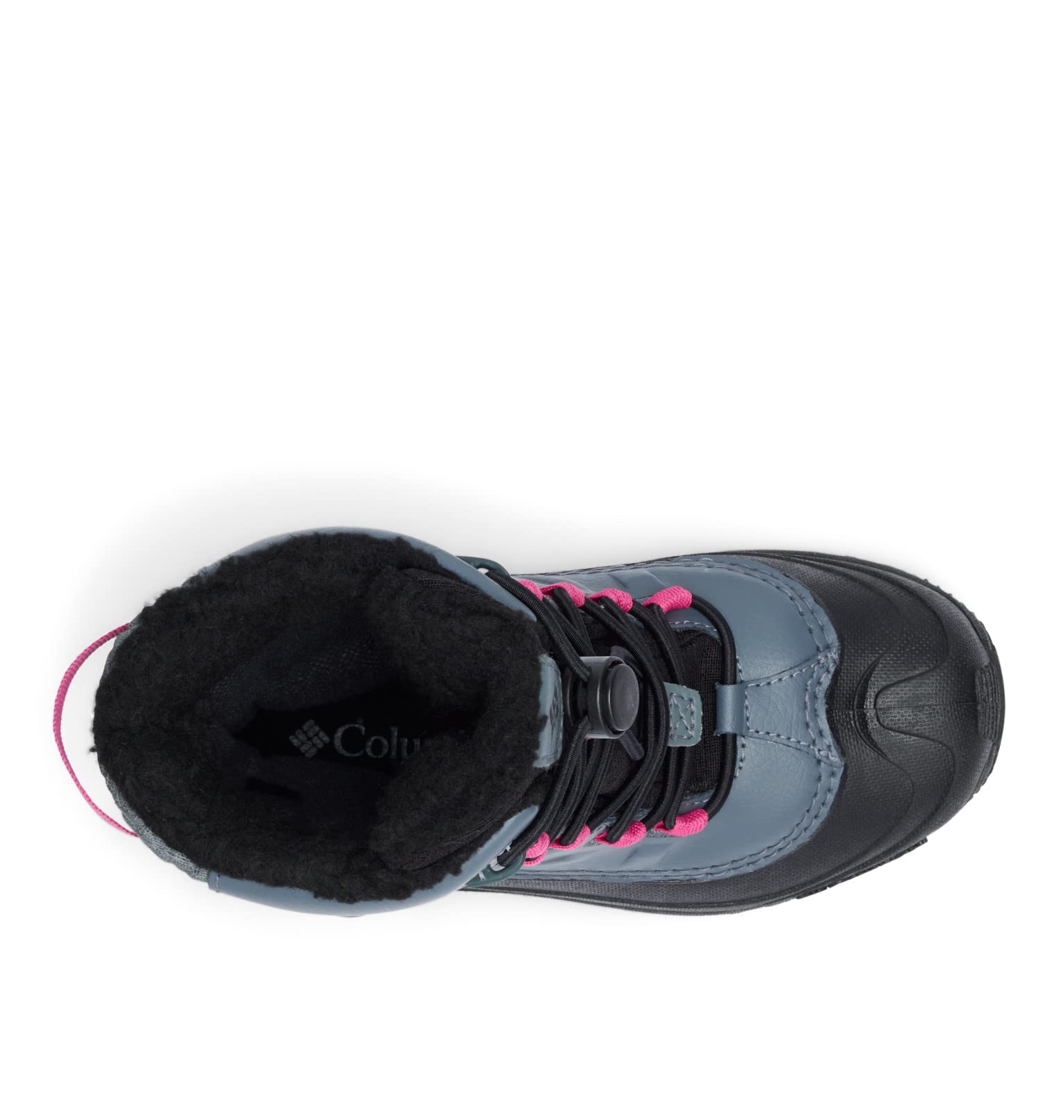 Columbia Youth Unisex Bugaboot Celsius, Graphite/Wild Fuchsia, 3