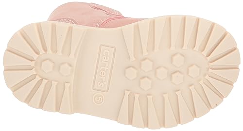 Carter's Kids Clary Boot, Pink, 8 US Unisex Toddler