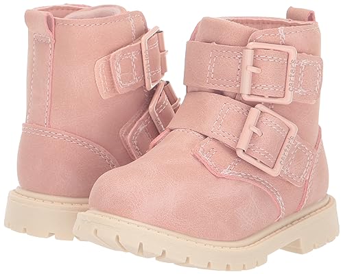 Carter's Kids Clary Boot, Pink, 8 US Unisex Toddler