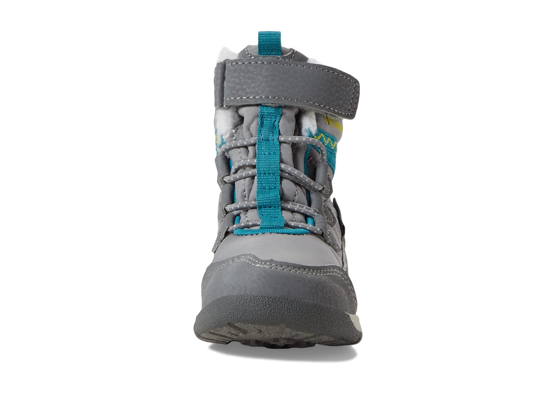 Merrell Snow Crush 3.0 JR Waterproof Boot, Grey/Multi, 6 US Unisex Little Kid