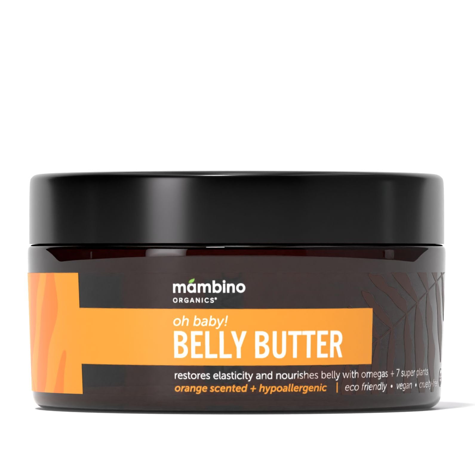 Mambino Organics Oh Baby! Belly Butter - All Natural Anti Stretch Mark Cream, 2.5 Ounces