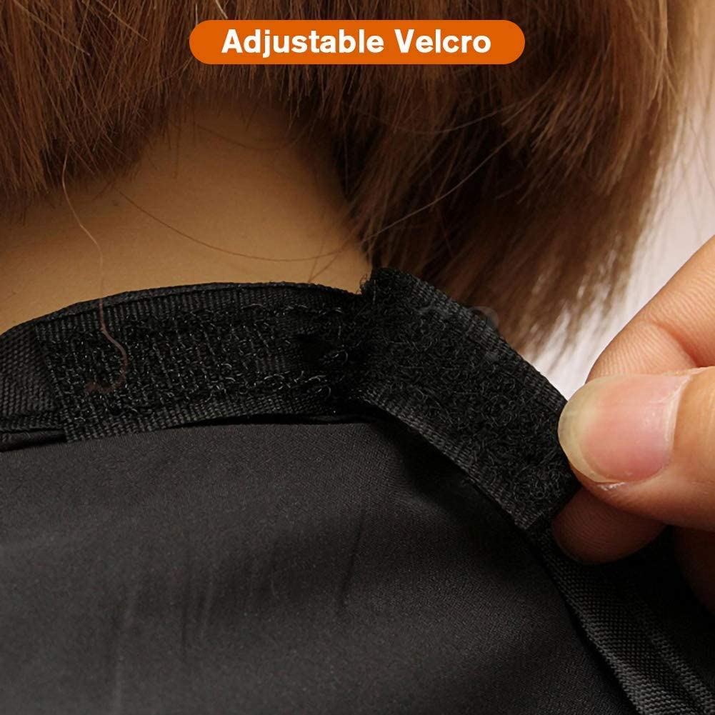 Beard Apron Catcher - Christmas Gifts for Man Beard Trimming Bib, Adjustable Hair Catcher with 3 Suction Cups & A Storage Box Non-Stick Beard Catcher Grooming Cape