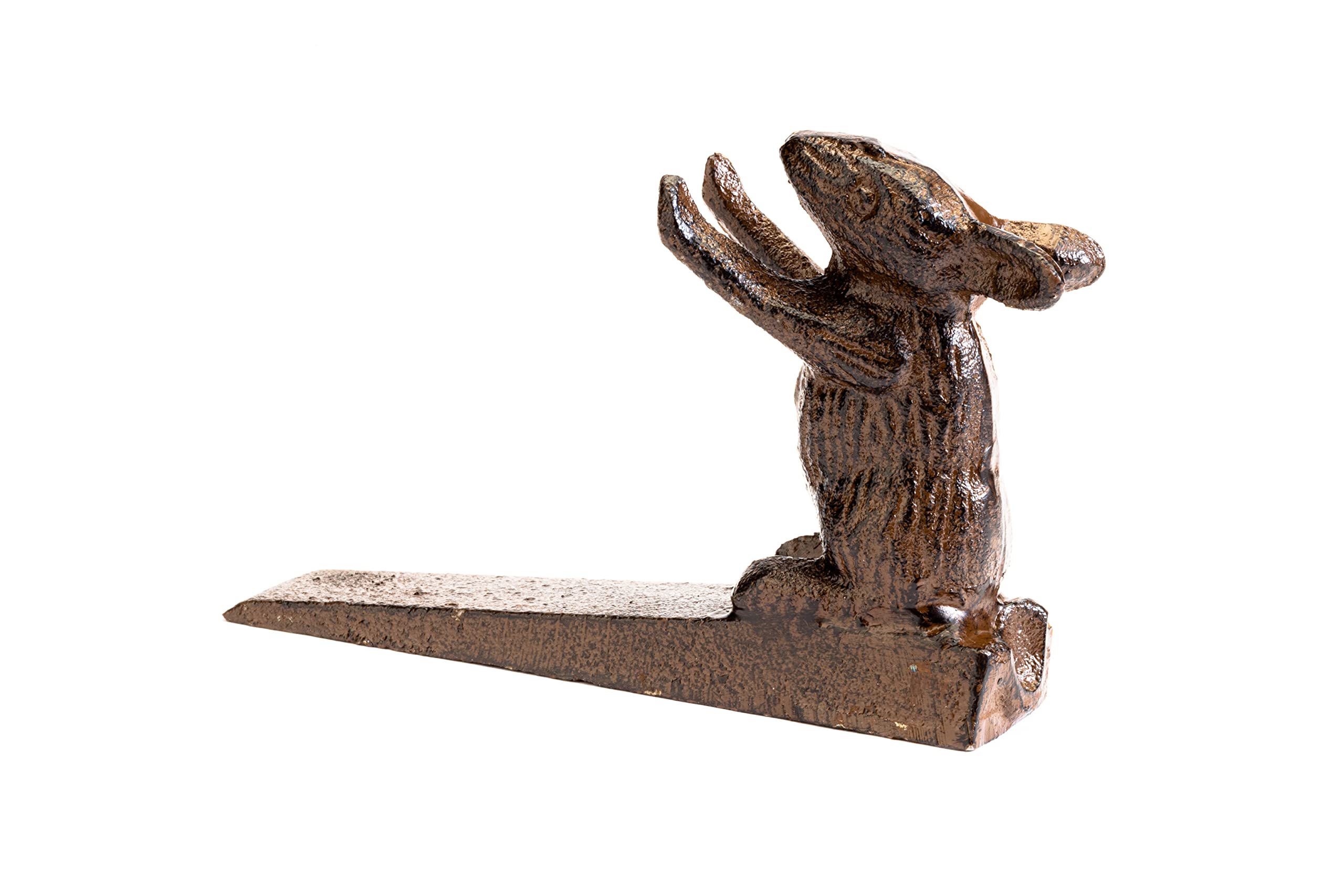 Giftcraft Basil Cast Iron Mouse Door Stoppers, Vintage Home Decor Metal Mouse Door Stoppers for Under The Door. Heavy Duty Door Stops