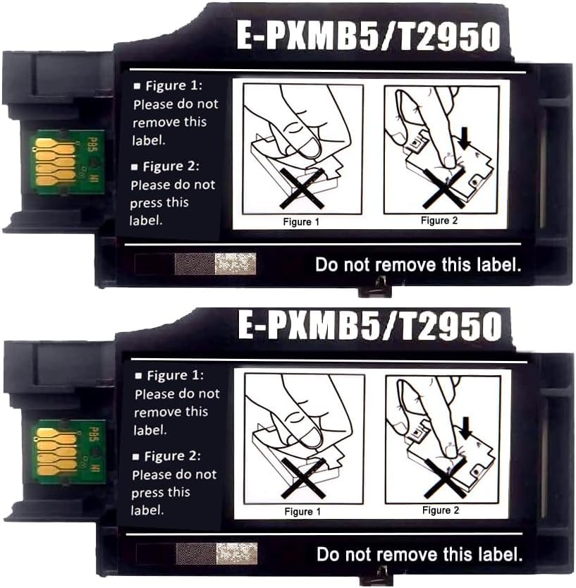 Remanufactured T2950 Ink Maintenance Box for Workforce WF-100 WF-110 Inkjet Printer 2 Pack