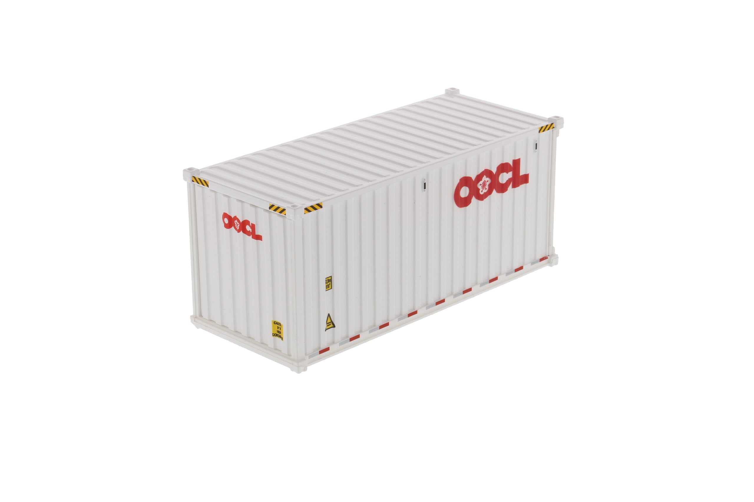 20' Dry Goods Sea Container OOCL White Transport Series 1/50 Model by Diecast Masters 91025 B