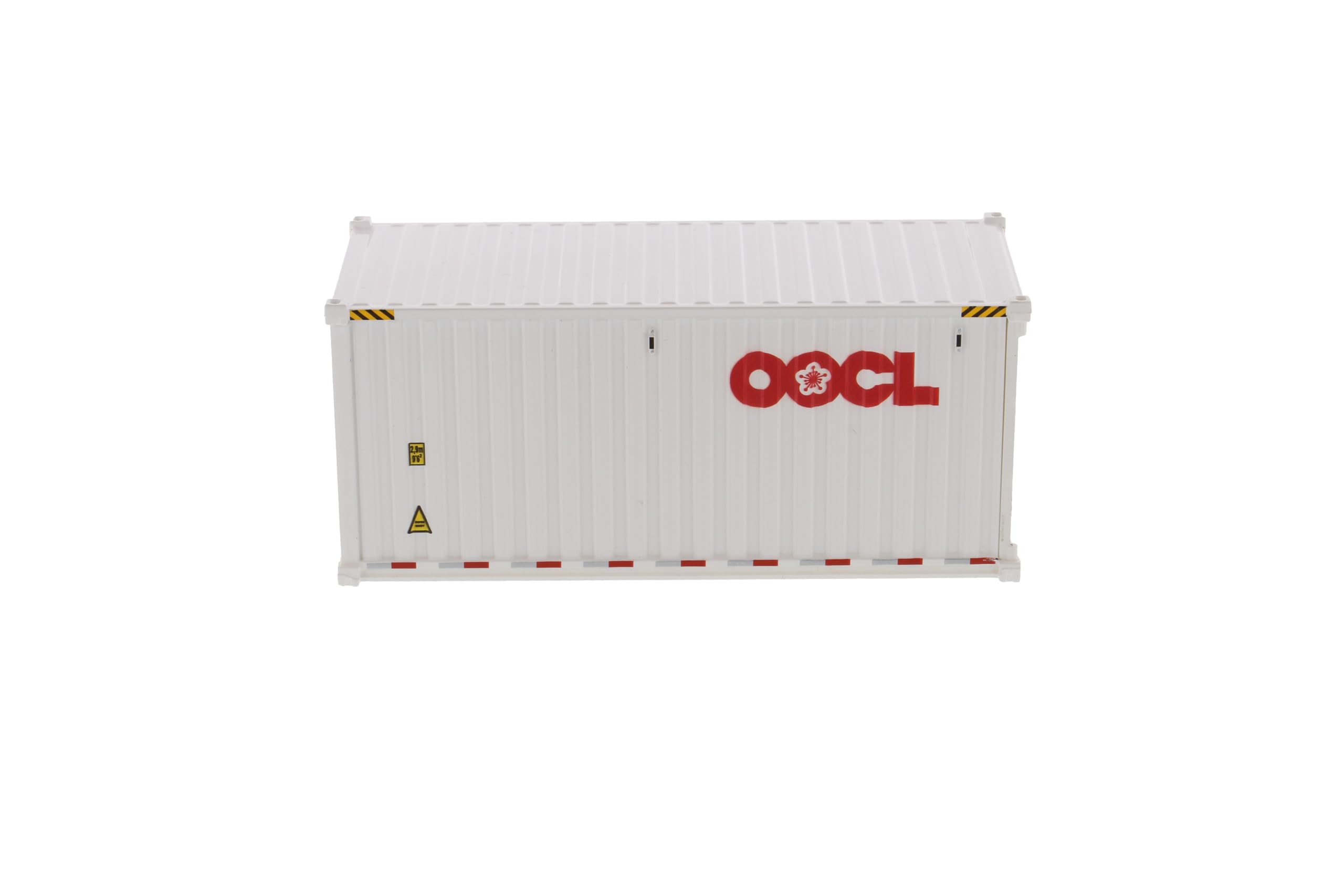 20' Dry Goods Sea Container OOCL White Transport Series 1/50 Model by Diecast Masters 91025 B