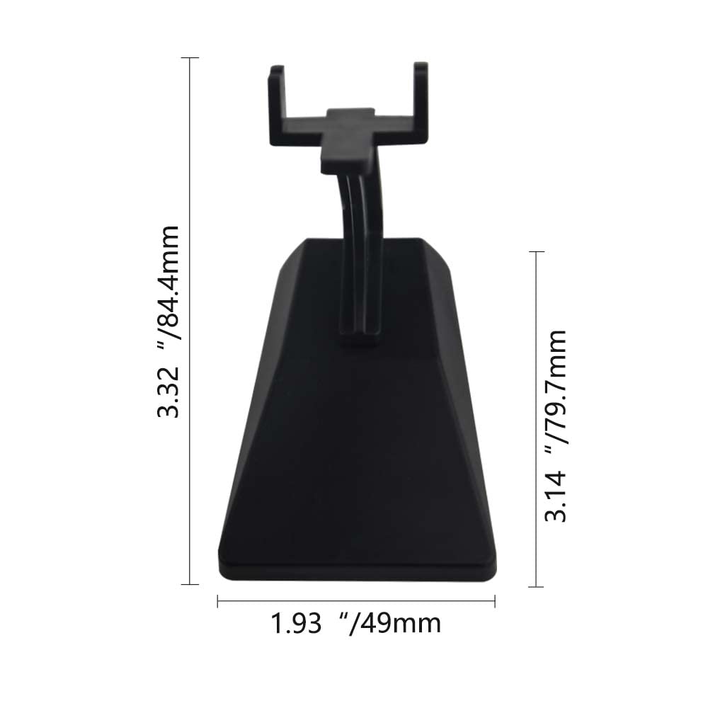 XINMEIWEN 5Pack Plastic Model Plane Display Stand Universal Aircraft Model Plane Stand Without Airplane Model for Building Blocks Planes (Black)