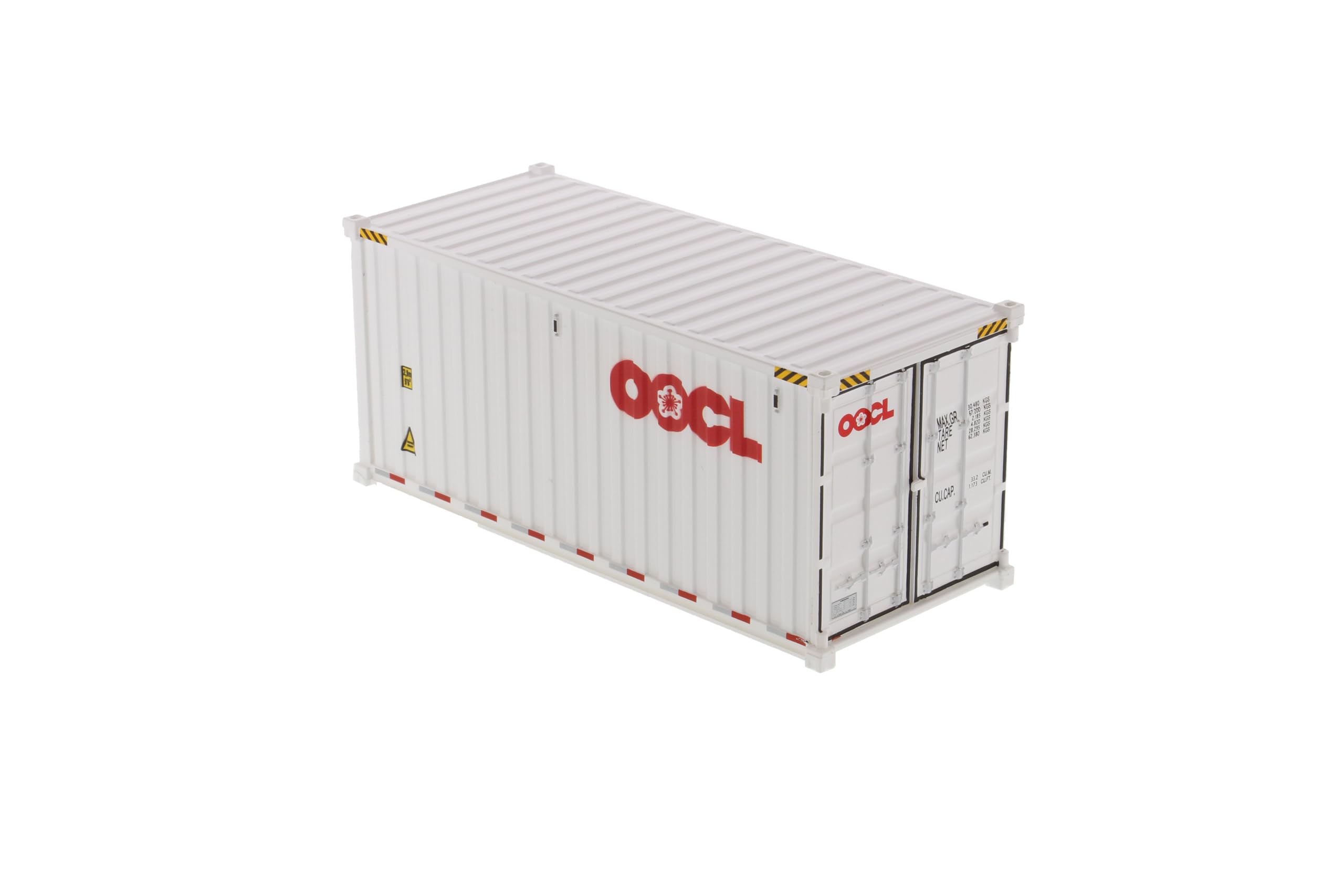 20' Dry Goods Sea Container OOCL White Transport Series 1/50 Model by Diecast Masters 91025 B