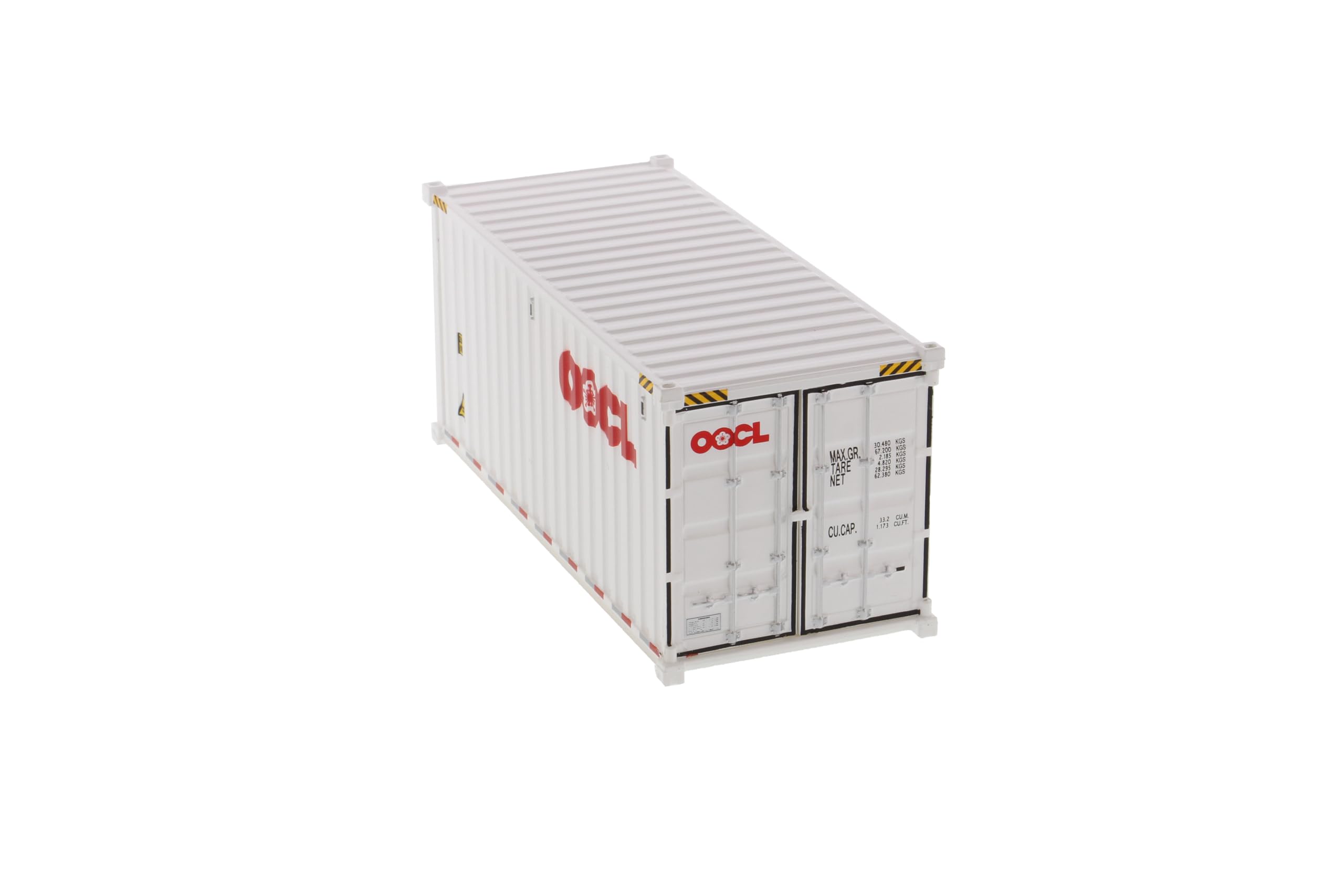 20' Dry Goods Sea Container OOCL White Transport Series 1/50 Model by Diecast Masters 91025 B