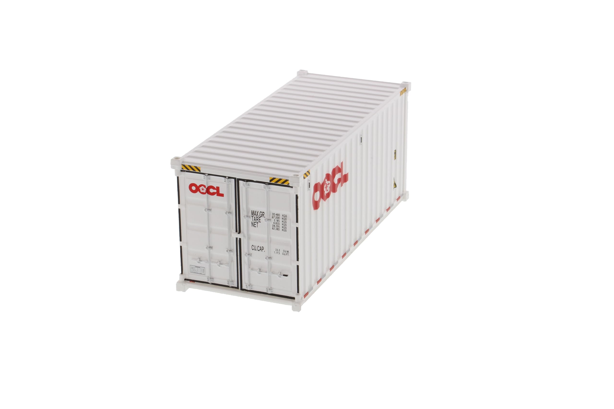20' Dry Goods Sea Container OOCL White Transport Series 1/50 Model by Diecast Masters 91025 B